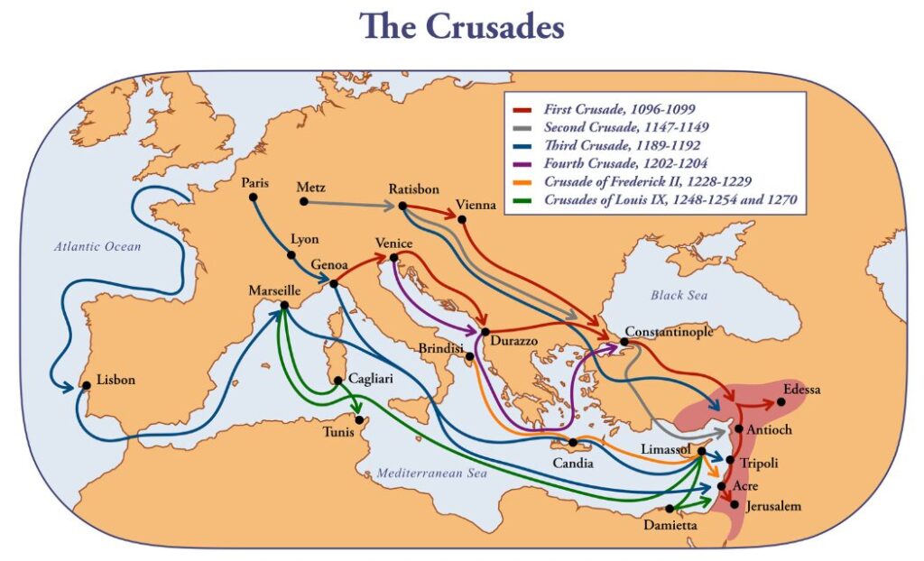 Crusades Timeline: 200 Years of Holy Wars That Changed the World